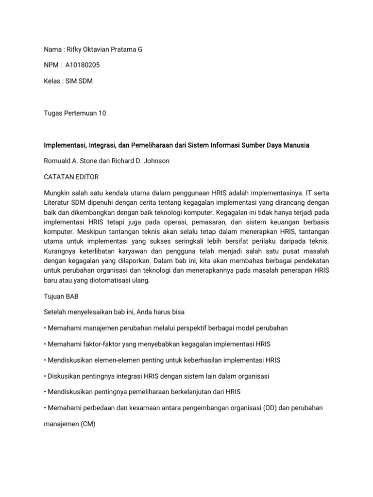 Tugas10 RifkyOktavianPratamaG SIMSDM | PDF