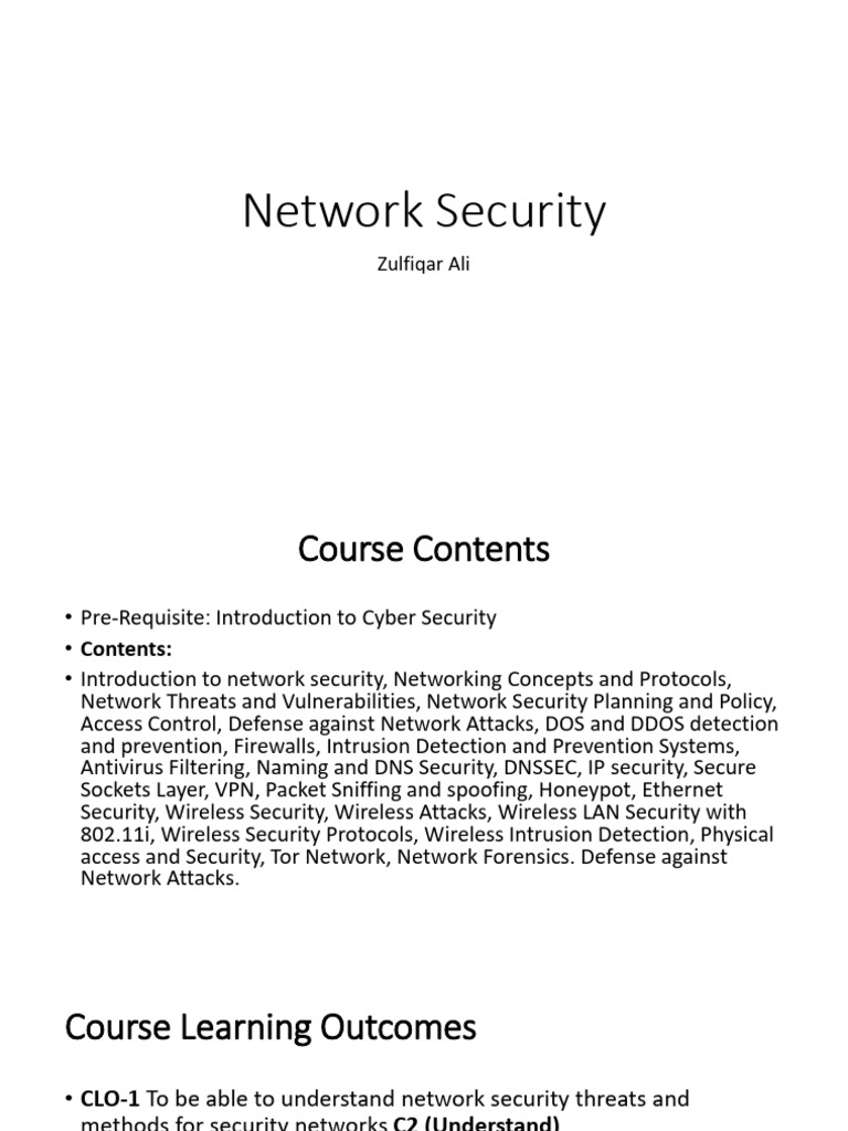 Network Security | PDF