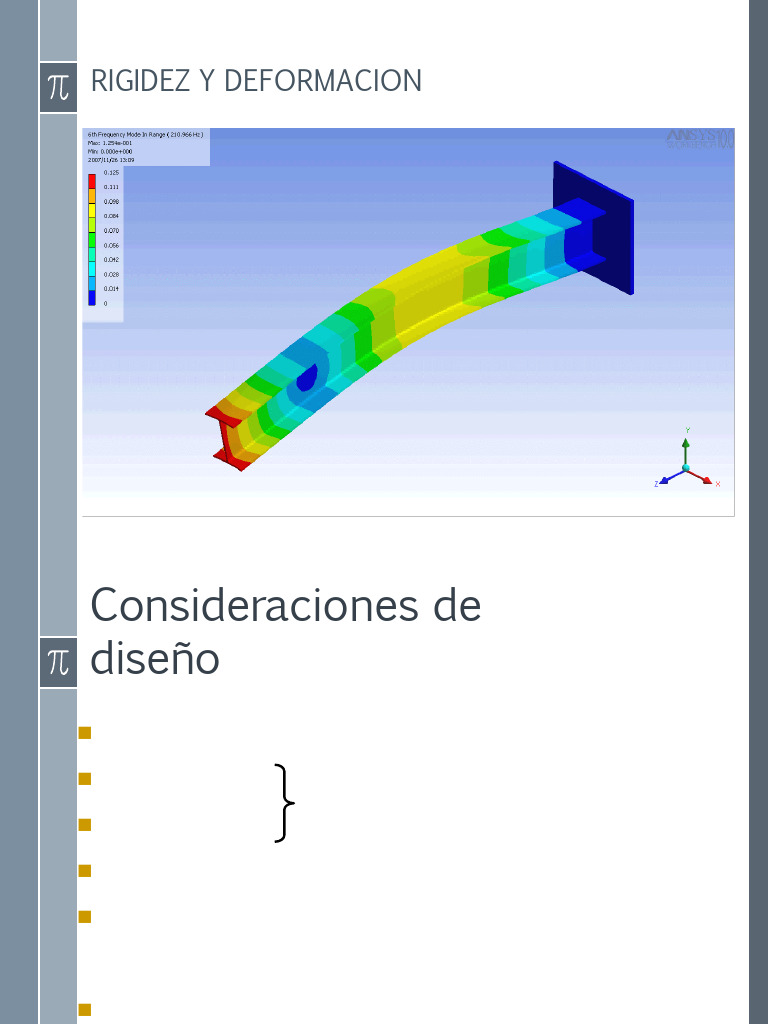 Rigidez y Deformación | PDF