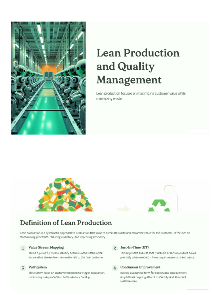 Lean Production | PDF