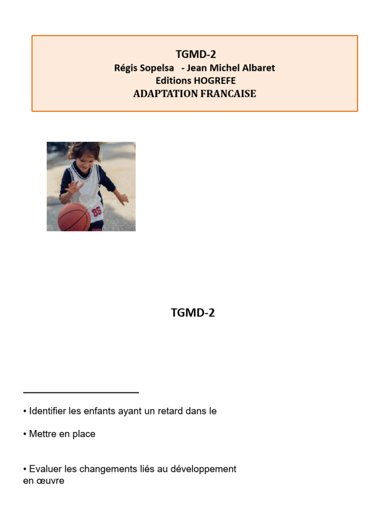 TGMD 2 PDF | PDF