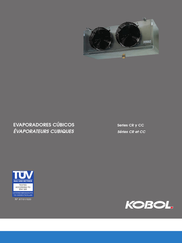 Catalogo Evaporadores Kobol | PDF