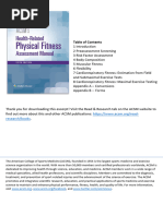 ACSM Preparticipation Screening Guidelines | PDF