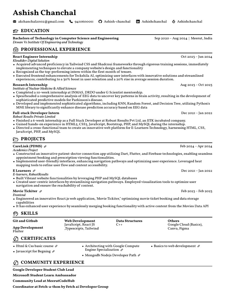 My Resume | PDF | Web Development | Software