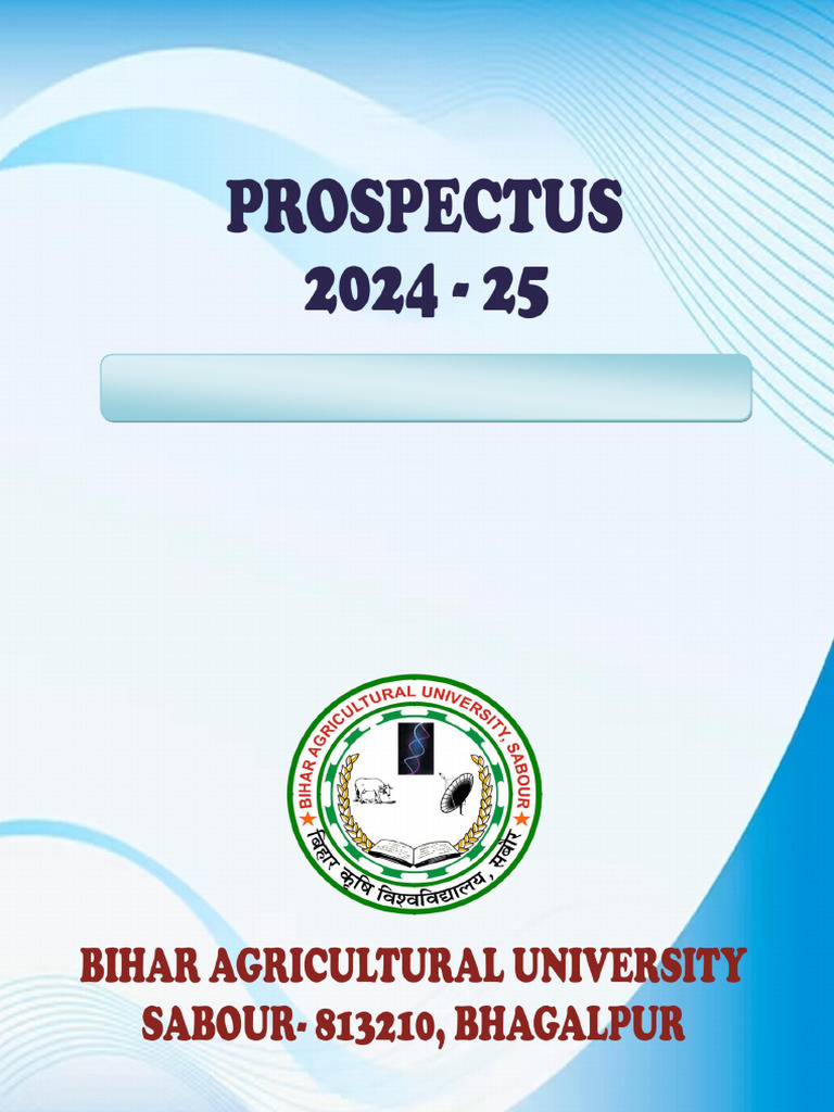 Prospectus PG PHD 2023 24 | PDF
