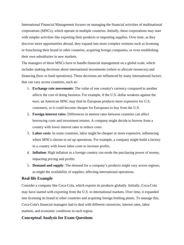 International Financial Management | PDF