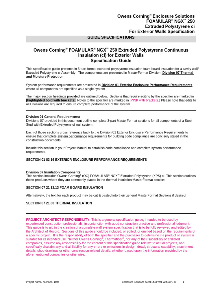 FOAMULAR-NGX-250-Extruded-Polystyrene-Continuous-Insulation-for ...