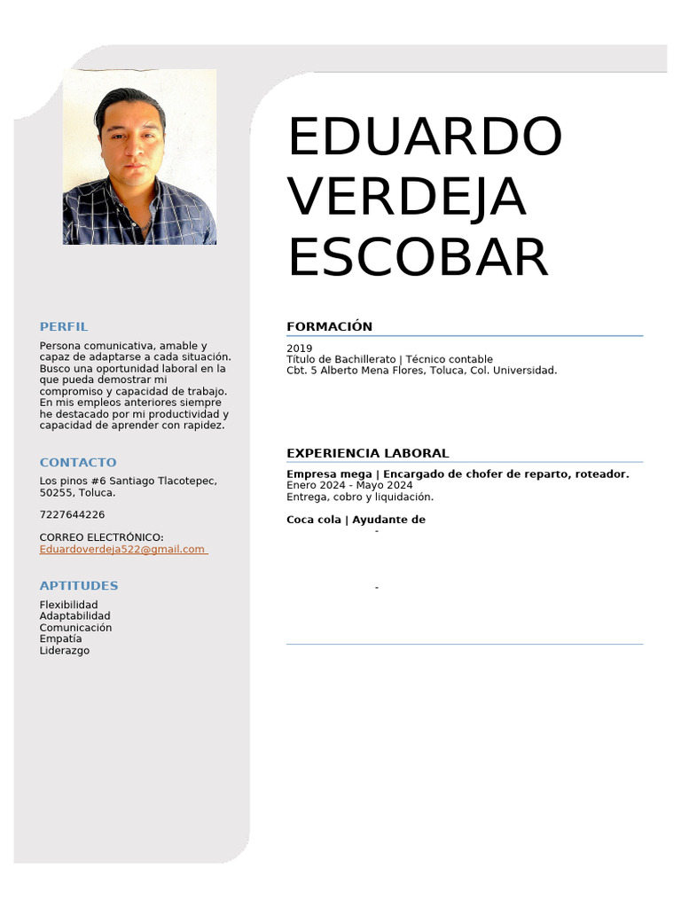 Eduardo Verdeja Escobar | PDF