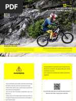 Surron Ultra Bee Manual | PDF | Motorcycle | Battery Charger