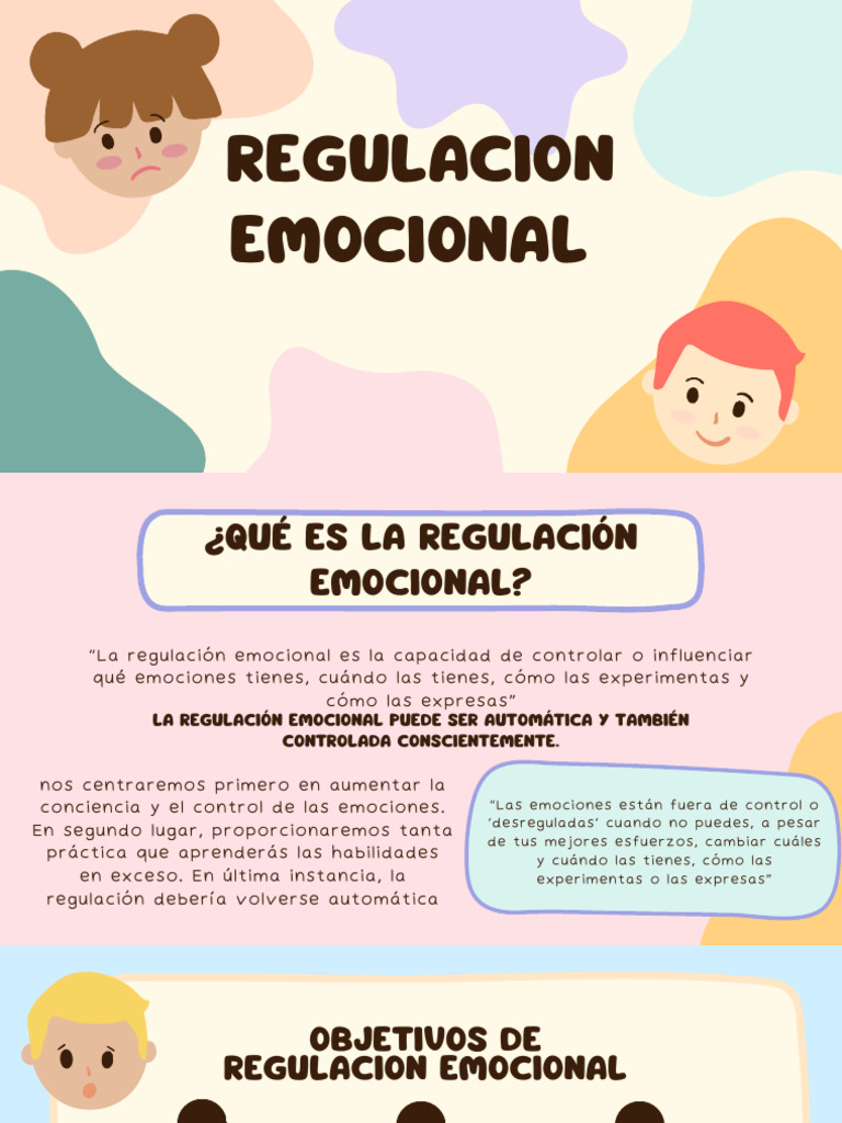 Guía Práctica de Regulación Emocional | PDF | Las emociones ...