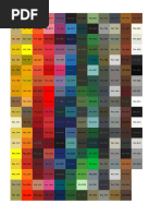 Ral Colour Card | PDF