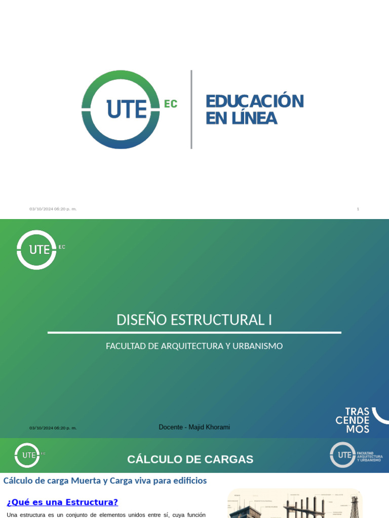 05 - D1 - Calculo de Cargas - Carga Muerta y Viva de Los Edificios | PDF