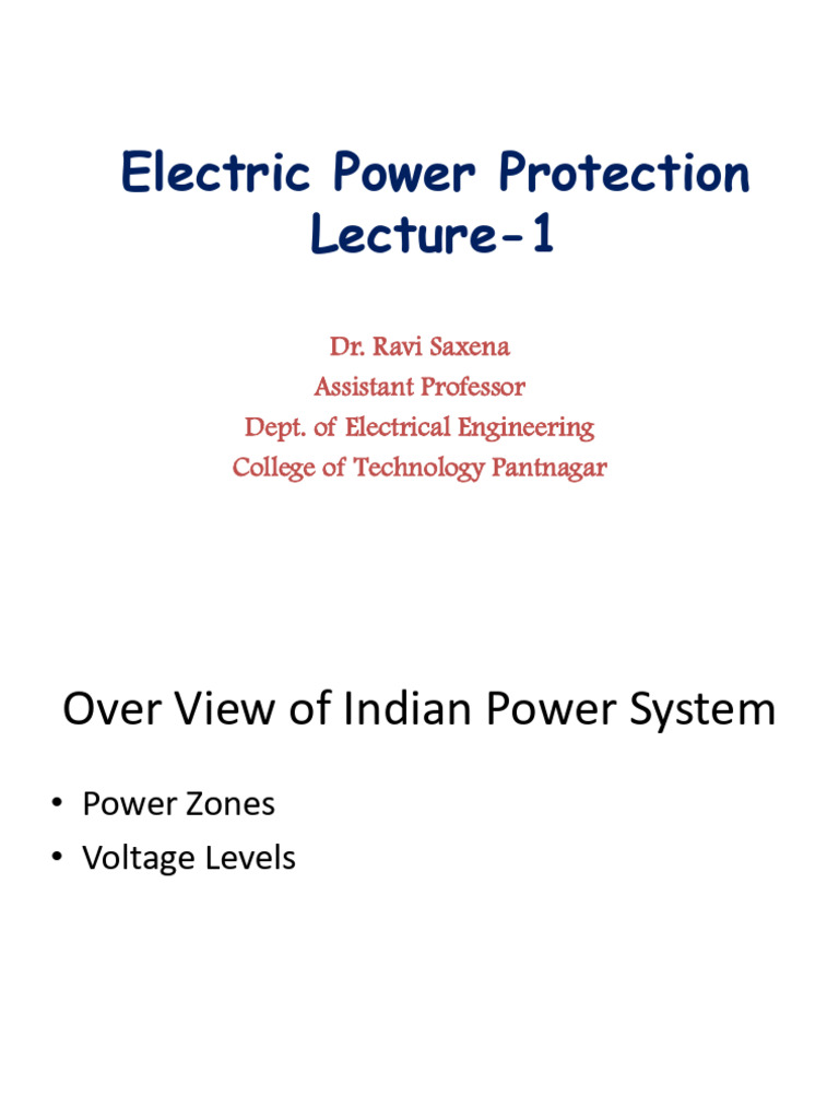 Electrical Power Protection - Lecture-2 | PDF | Electromagnetic ...