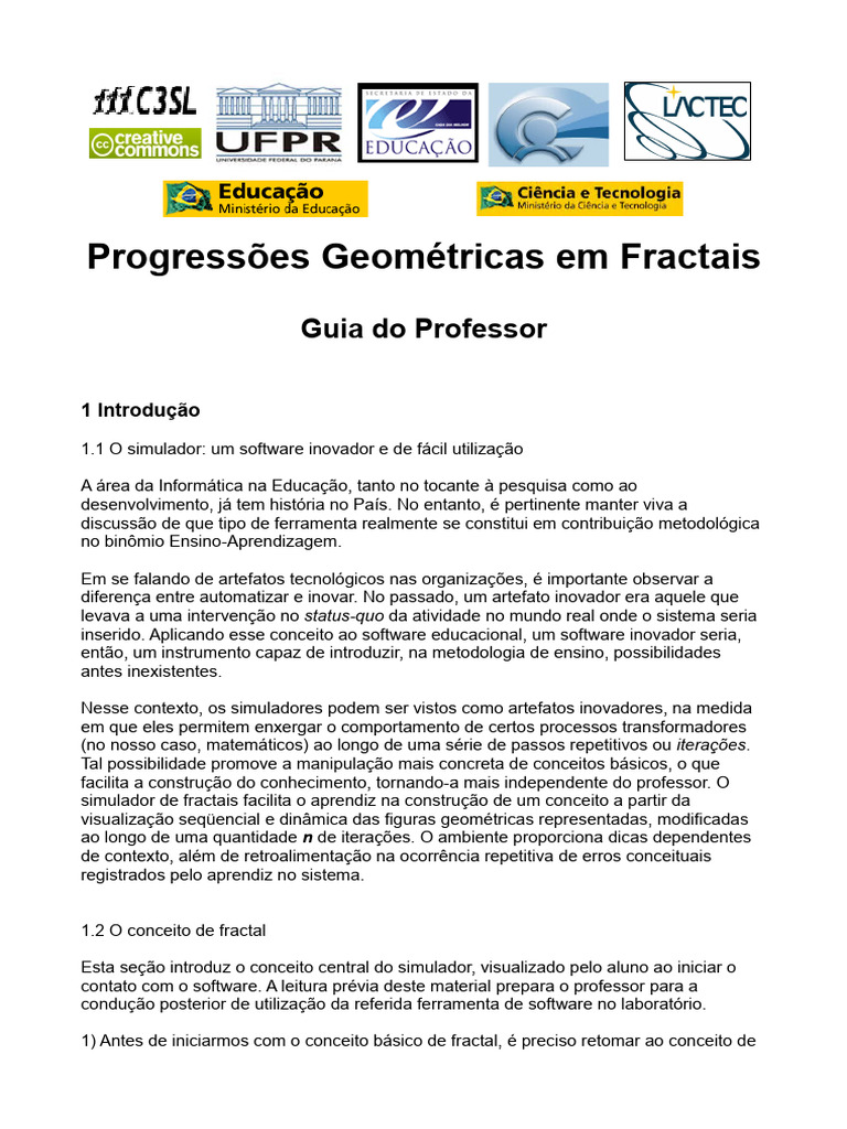 Guia Do Professor | PDF
