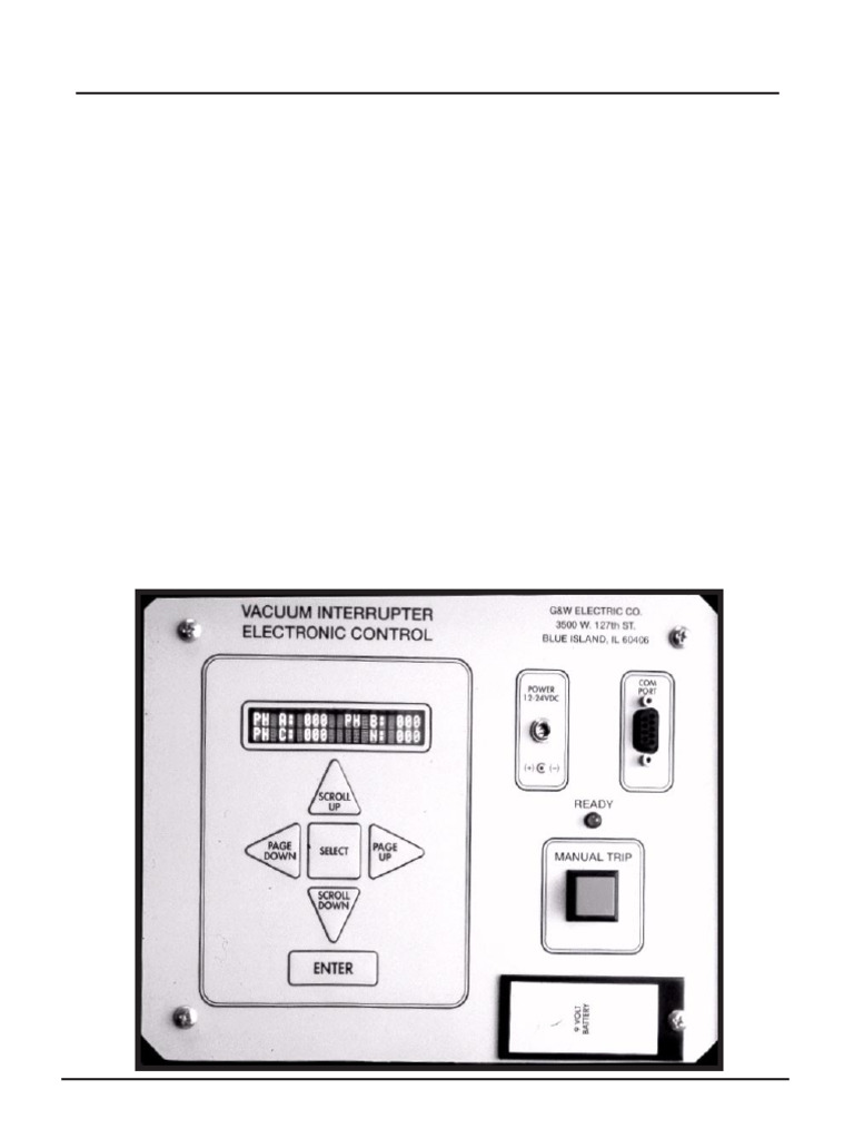 523-273 Rev2 Type 3 VI Control Instructions 8-02 | PDF