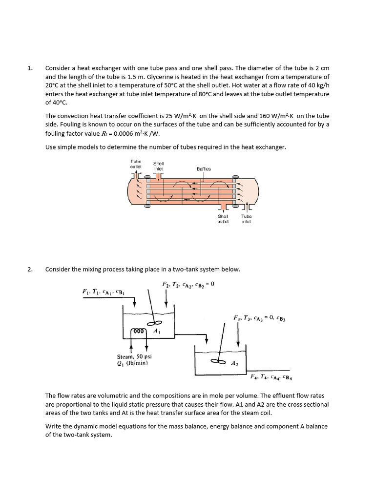 Tutorial 1 - Modelling - HCMUT | PDF