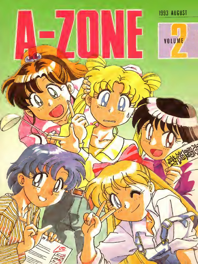 A-ZONE Vol.2 Sailor Moon Parody (Azuma Kiyohiko) (Z-Library) | PDF | Technology & Engineering