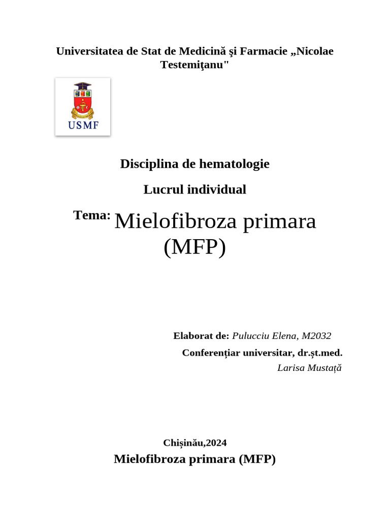 lucru individual hemato | PDF