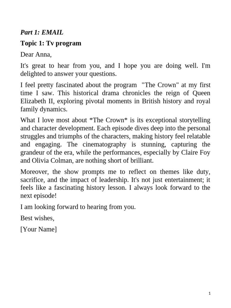 Writing - Email | PDF