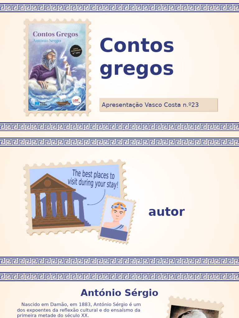 Contos Gregos - Vasco 6..º1 | PDF