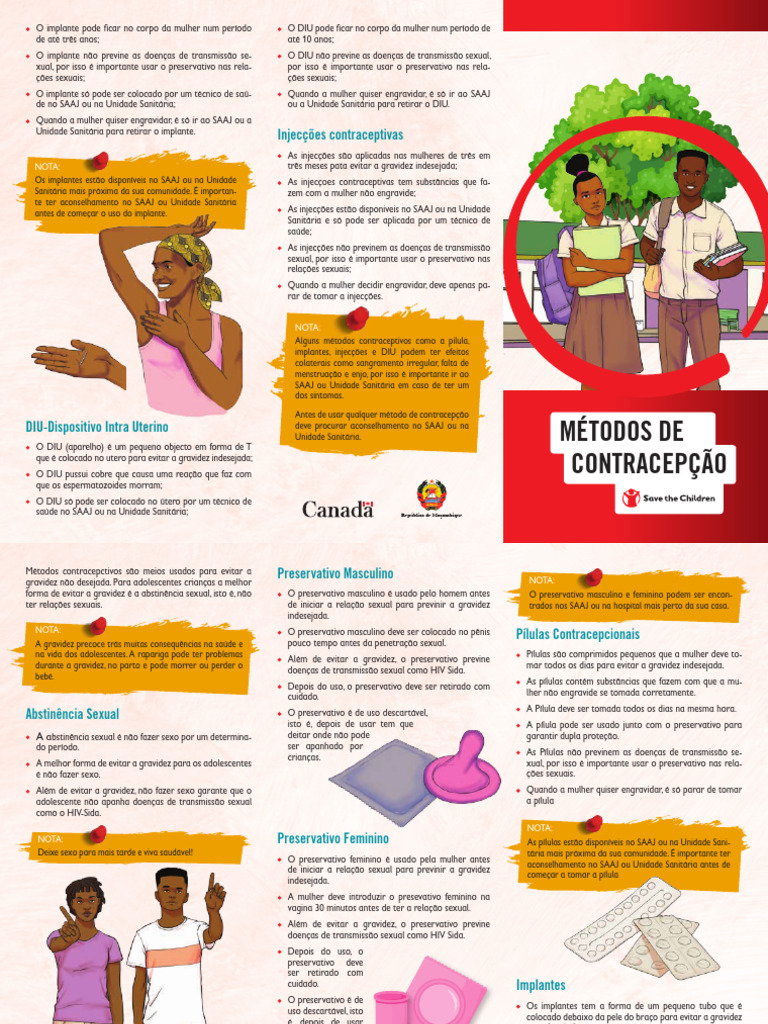 adolescent-friendly-6-page-leaflet-on-contraceptive-methods-with-an ...