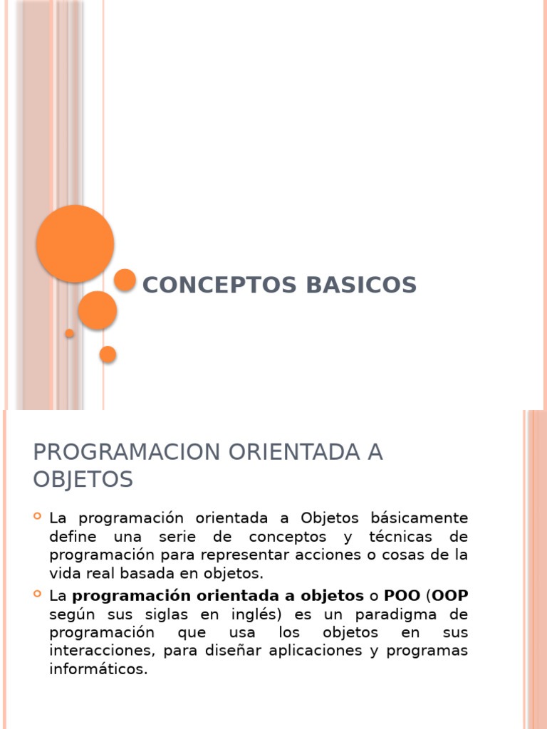 Tema3-Conceptos Basicos | PDF
