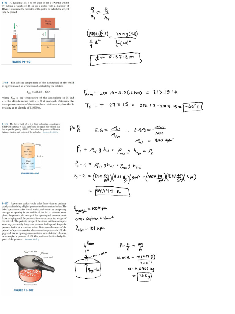 Homework - Thermodynamics | PDF