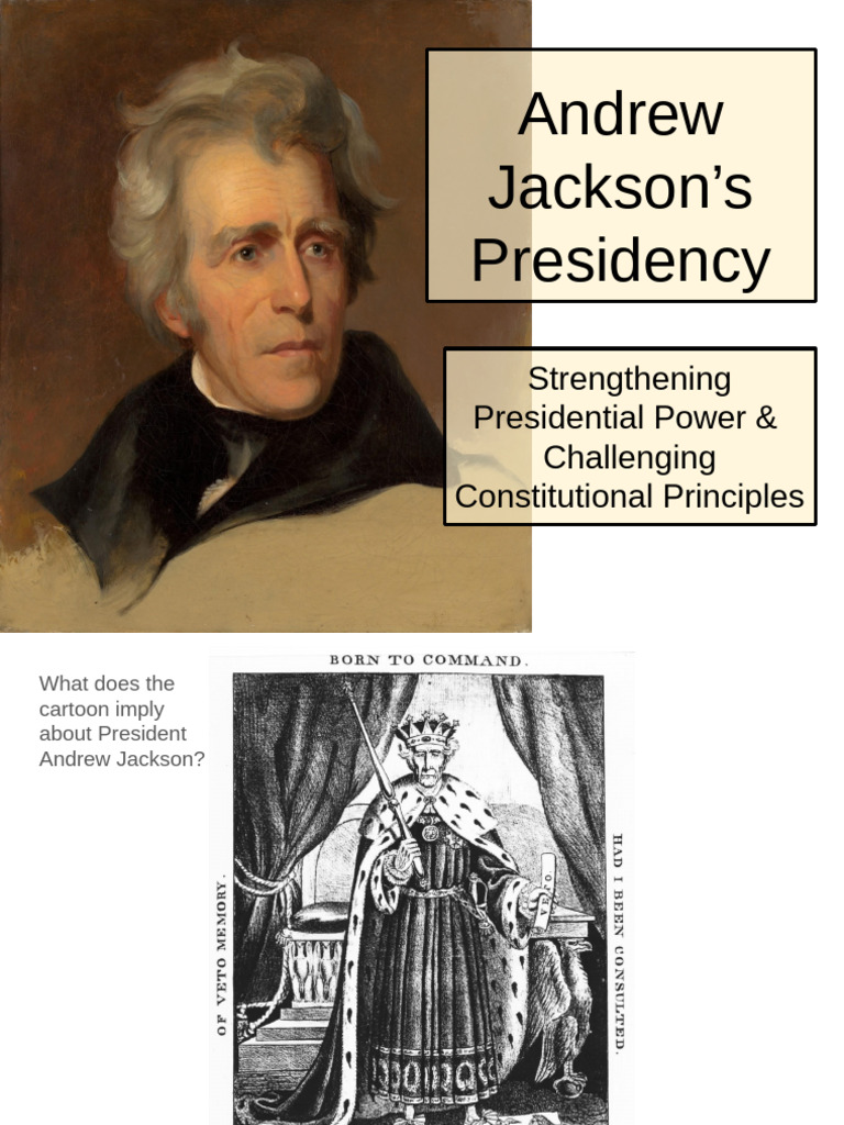 11.3a Andrew Jackson's Presidency | PDF