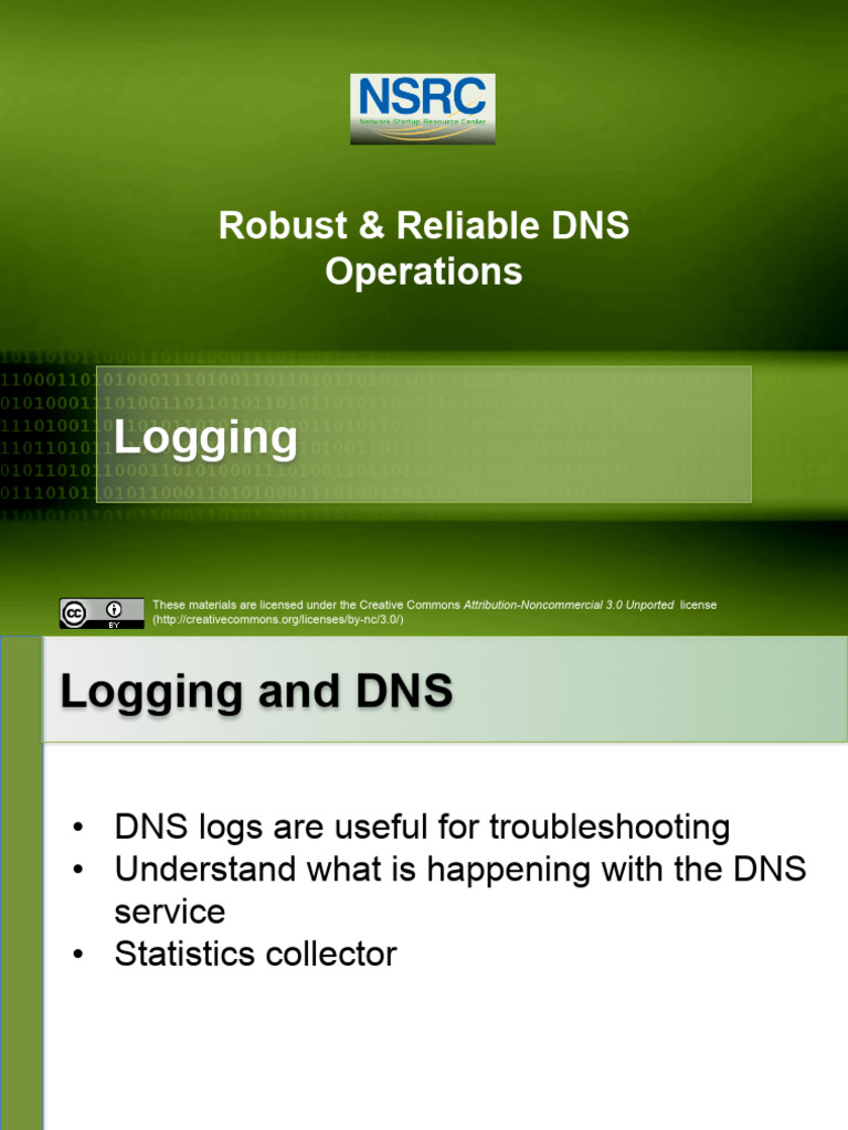 Dns Bind Logging | PDF Dns Bind Logging | PDF
