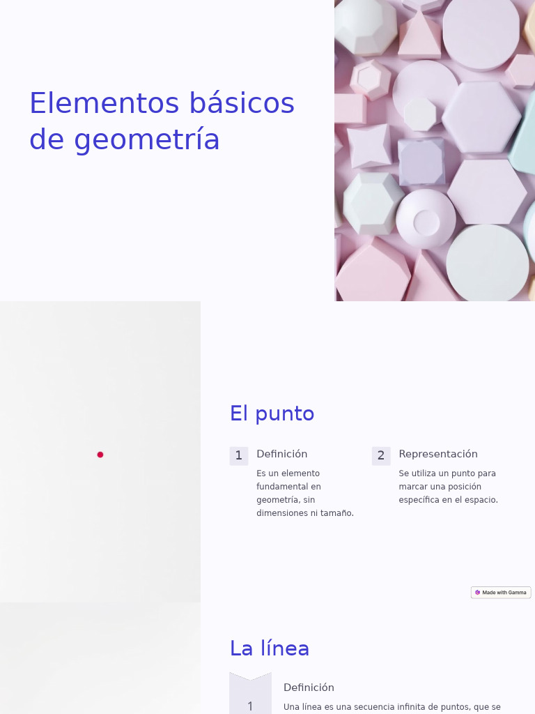 Elementos Basicos de Geometría | PDF