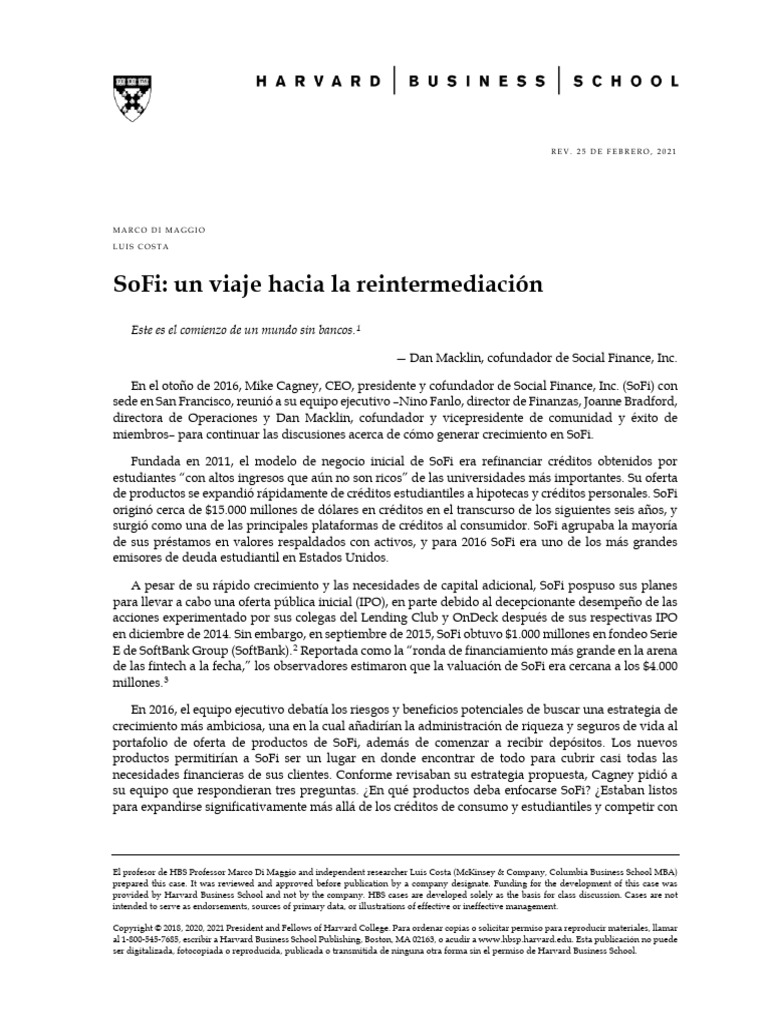 CASO SOFI | PDF