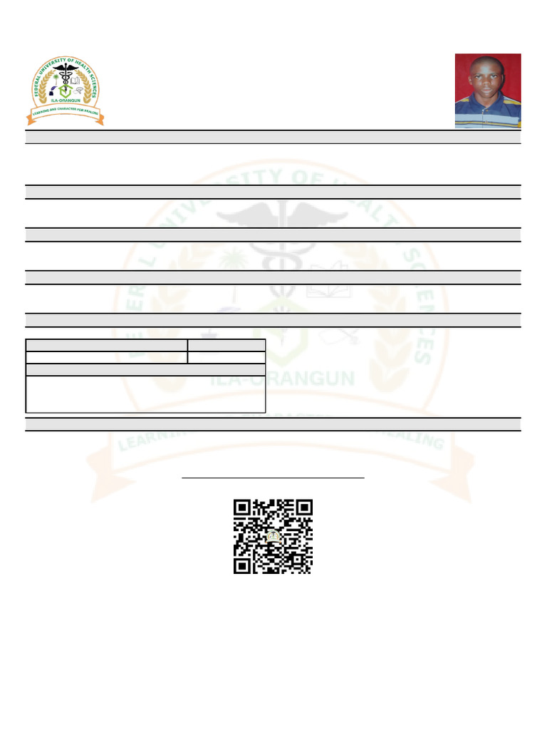 FUHSI-24-11529 Acknowledgement Slip | PDF