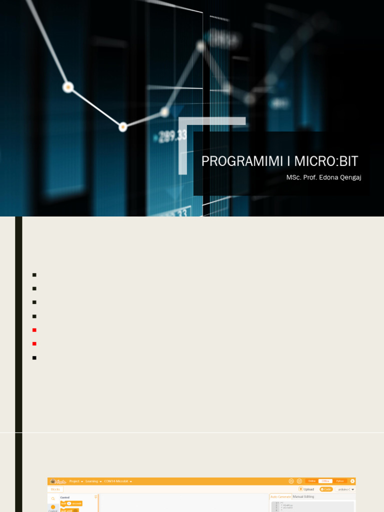 Programimi I Microbit | PDF