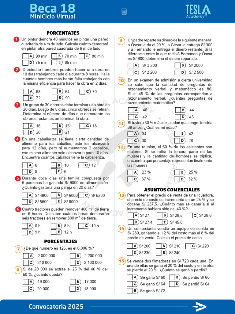 Miscelánea de Aritmética y RM | PDF