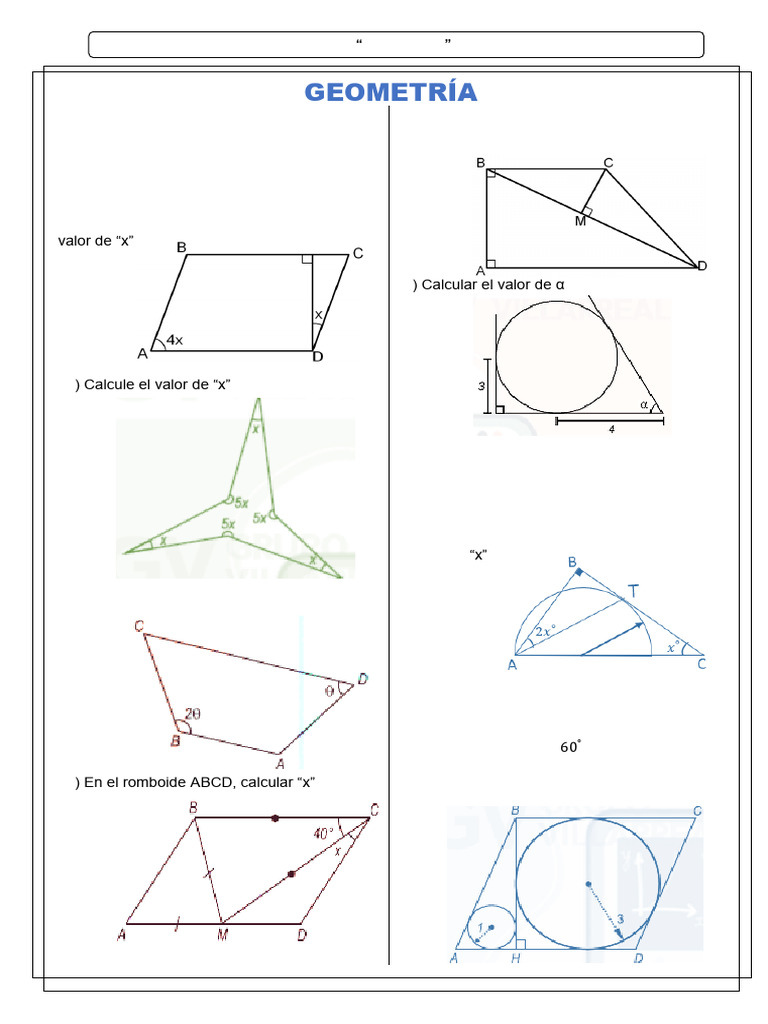 Geom 5 10 Uni | PDF | Triángulo | Métodos y materiales de enseñanza