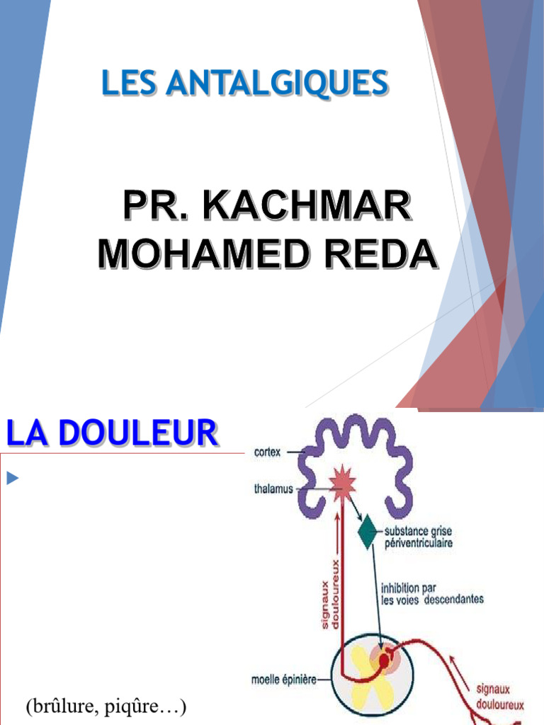 ANTALGIQUES PR Kachmar | PDF