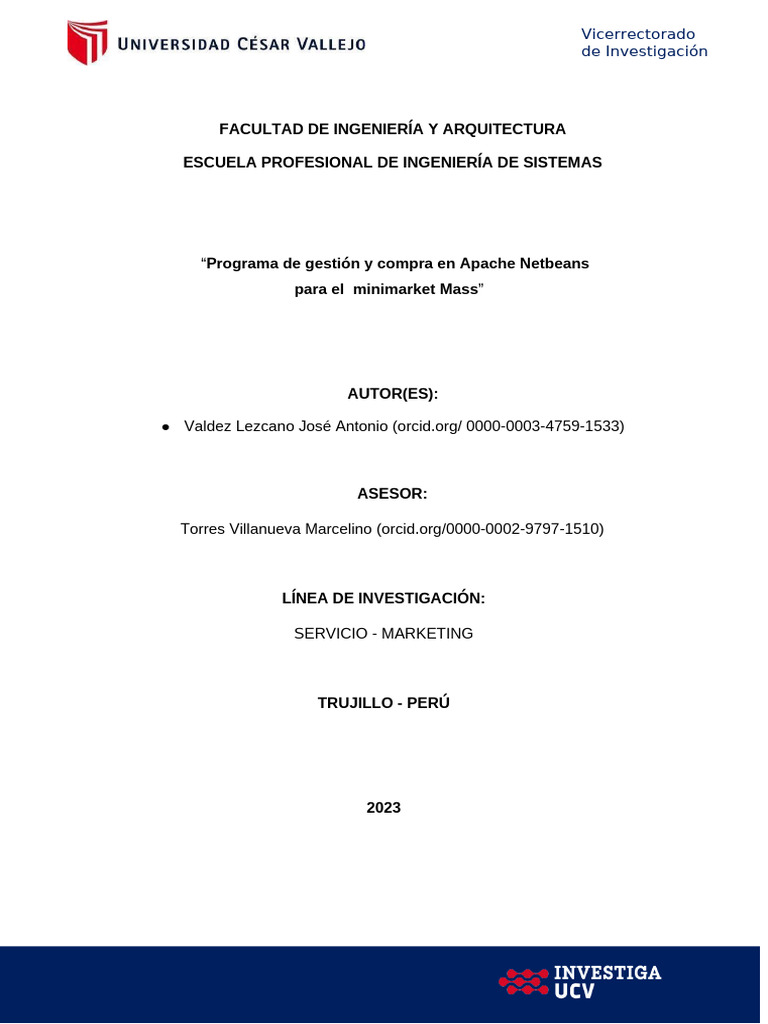 Informe de Programacion | PDF