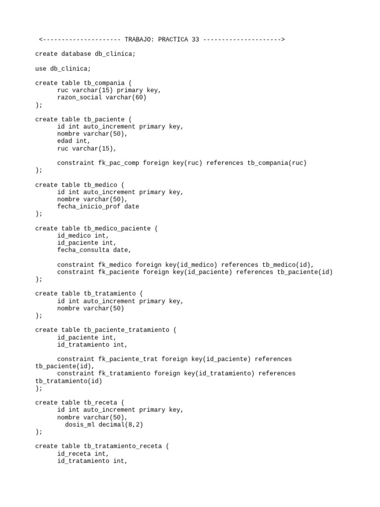Trabajo Practica 33 | PDF