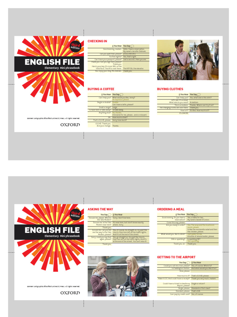 Mini Phrasebooktext Elem | PDF