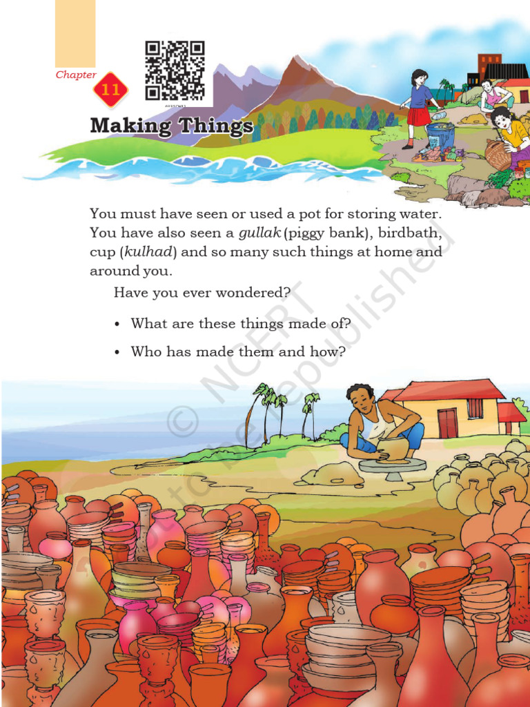 Ncert Class 3 EVs Full Syllabus | PDF | Pottery | Brick