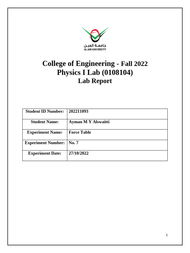 AymanMohammed DLD LabReport - Exp. 7 | PDF