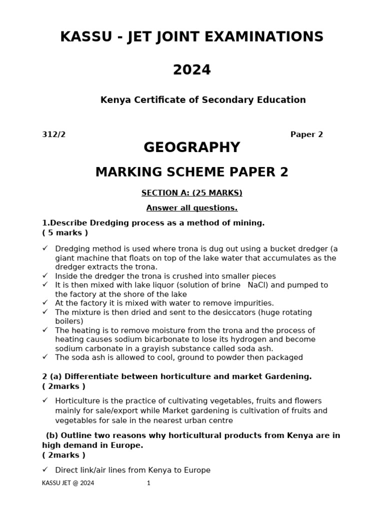GEOGRAPHY PP2 MS | PDF