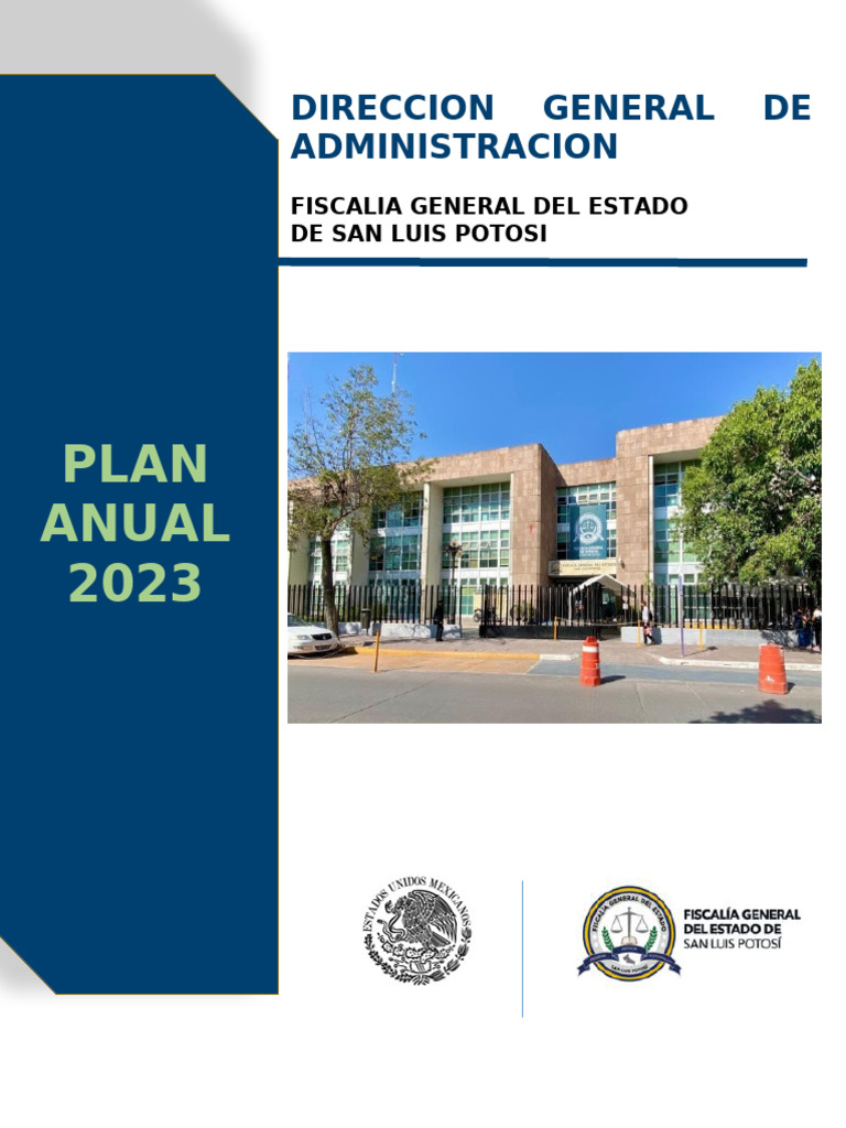 Plan Dga 2023 Oficial 1 | PDF