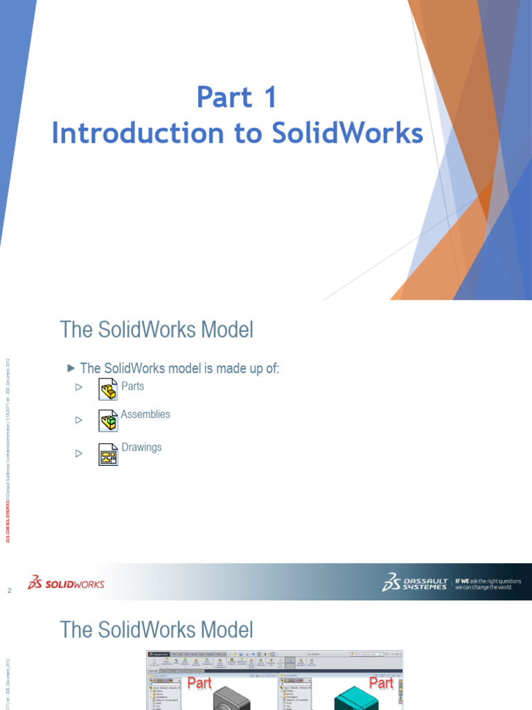 SolidWorks Notes Part 1 | PDF | Geometry