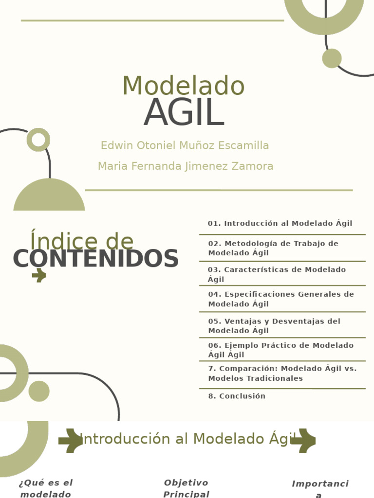Modelado Agil | PDF