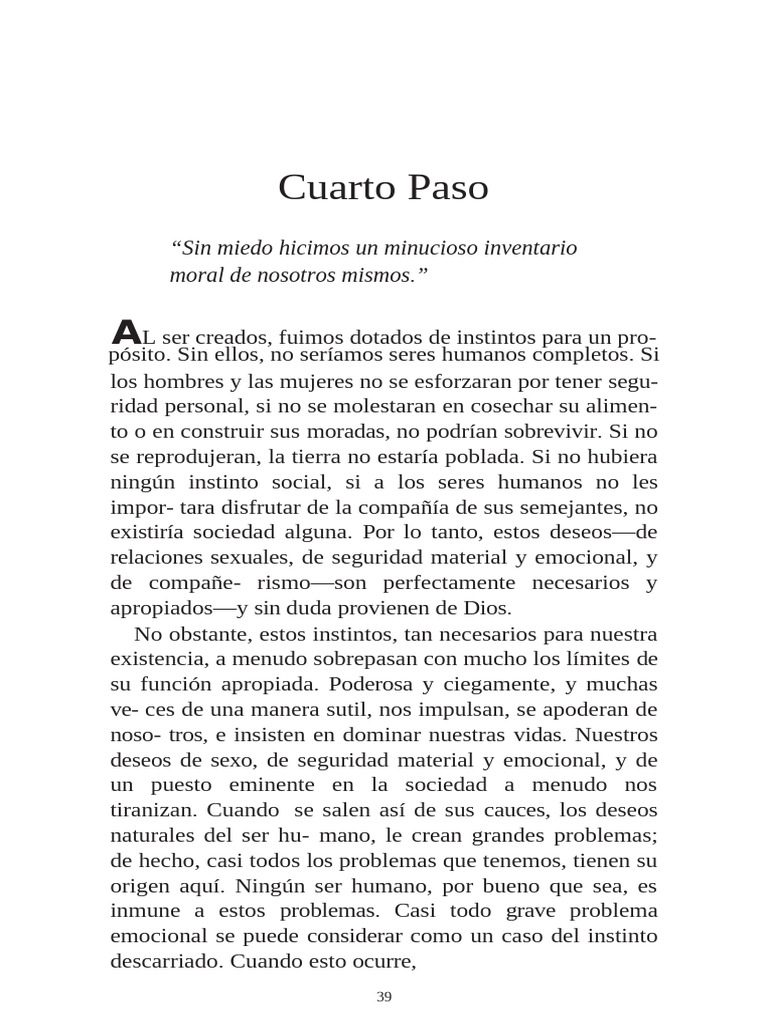 CUARTO PASO | PDF