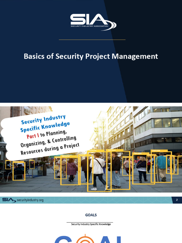 Security Industry Specific Knowledge | PDF