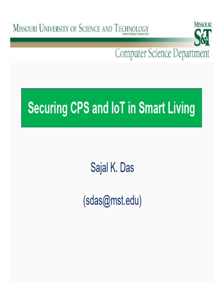 CSIRO Data61 Australia Seminar Sajal Das | PDF
