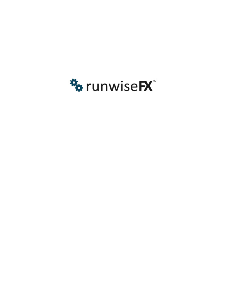 runwiseFX CSA User Guide | PDF