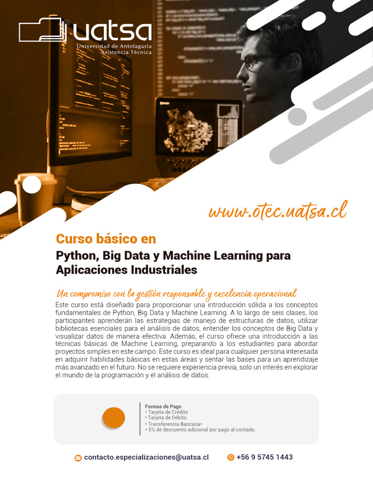 Curso Python, Big Data y Machine Learning para Aplicaciones ...
